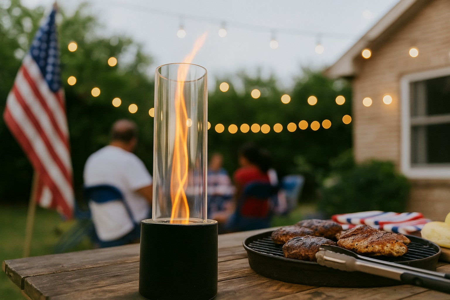 Twisted Flames Fire Pits for Short Term Rentals | Bookings